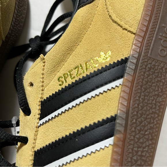 adidas | Shoes | Adidas Handball Spezial Sz Low Suede Oat Tan Black New ...